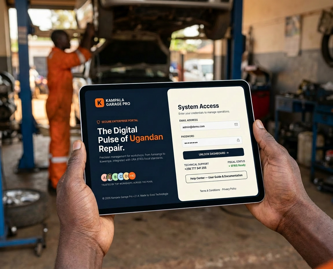 Kampala Garage Pro — Garage Management Software for Uganda